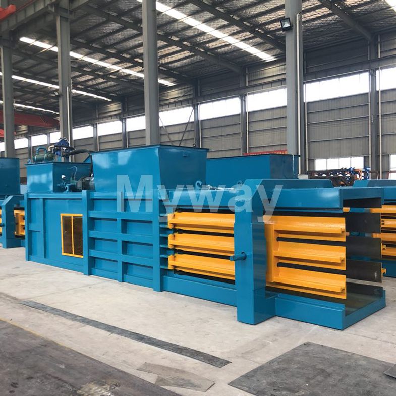 Waste Paper Cardboard Baling Machine