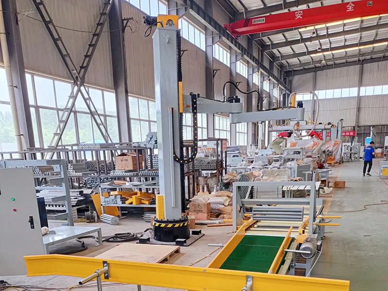 palletizer machine, automated palletizing systems, warehouse efficiency ...