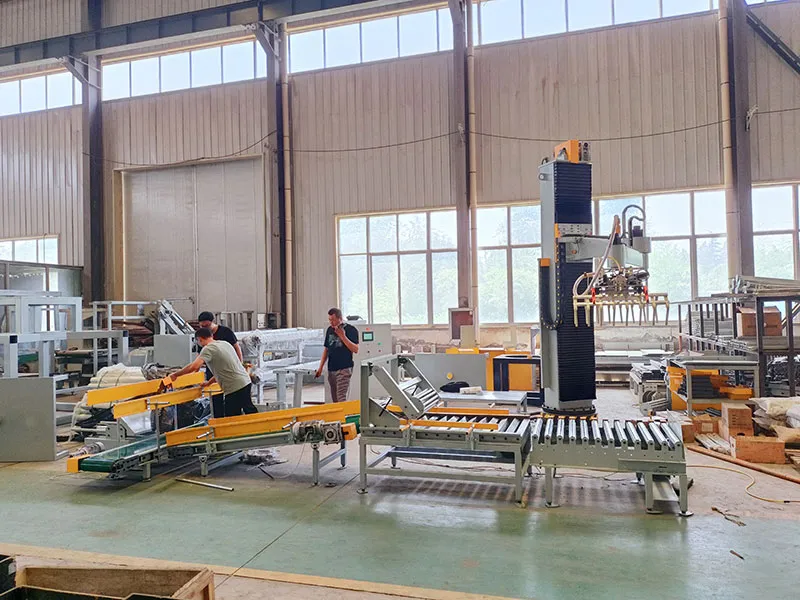 palletizer machine, automated palletizing systems, warehouse efficiency ...