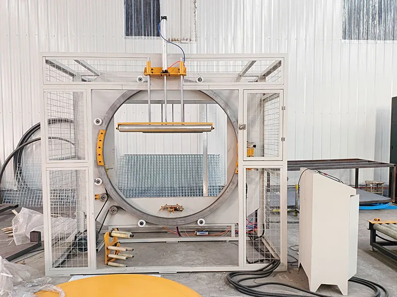 Automatic Industrial Horizontal Film Wrapping System