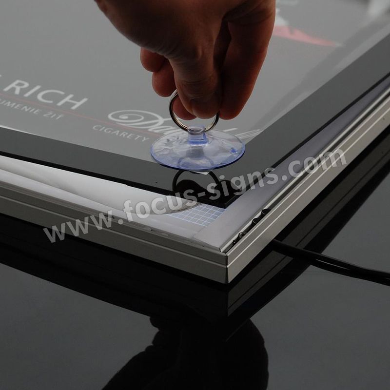 Single Sided 18mm Magnetic Slim Led Light Box