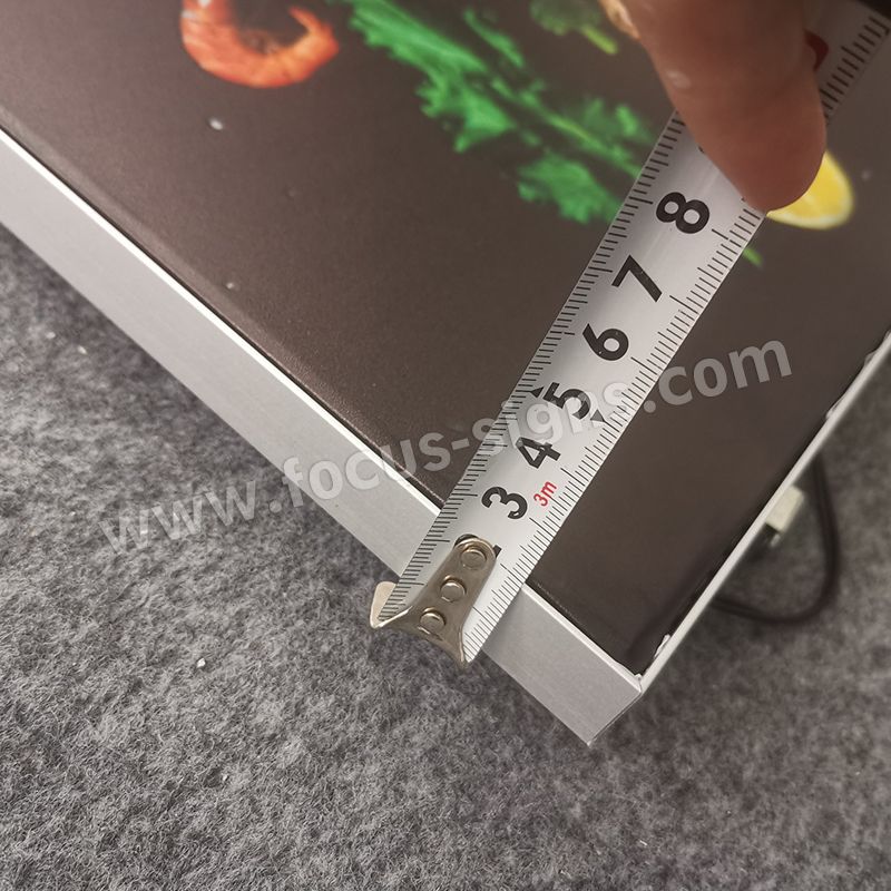 Edge-lit SEG Fabric Textile Slim Led Light Box