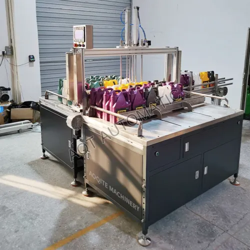 AQT-B500 bottle arrange and push machine (unpacking machine)