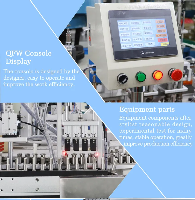 Tubes automatic assembly machine