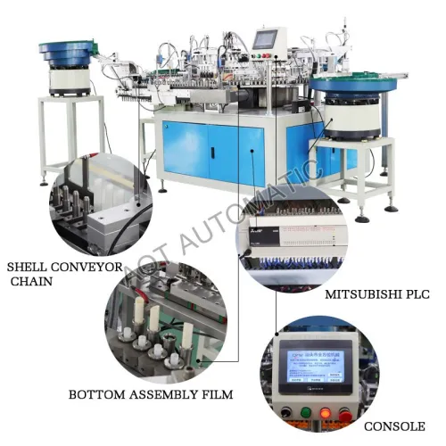 Tubes automatic assembly machine