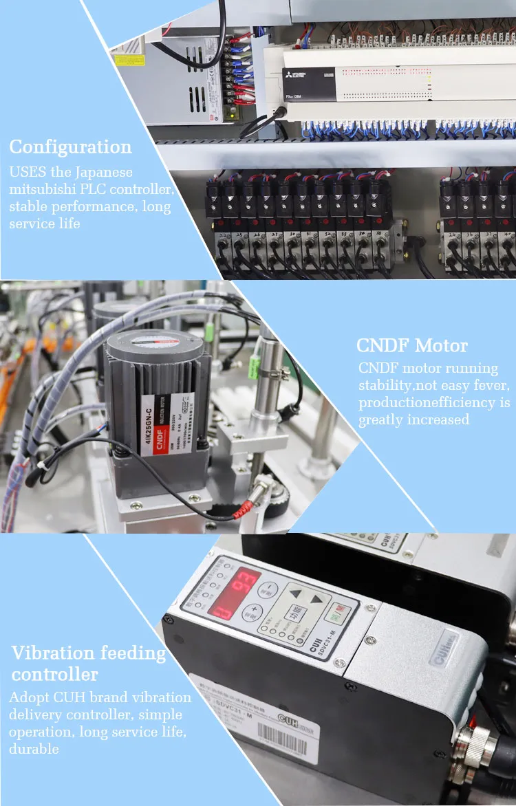 Tubes automatic assembly machine