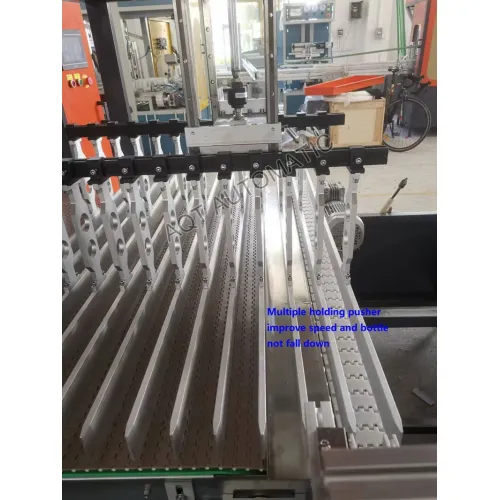 AQT-B211 Single channel multiple pusher high speed bagging machine AQT-B211 Single channel multiple pusher high speed bagging machine