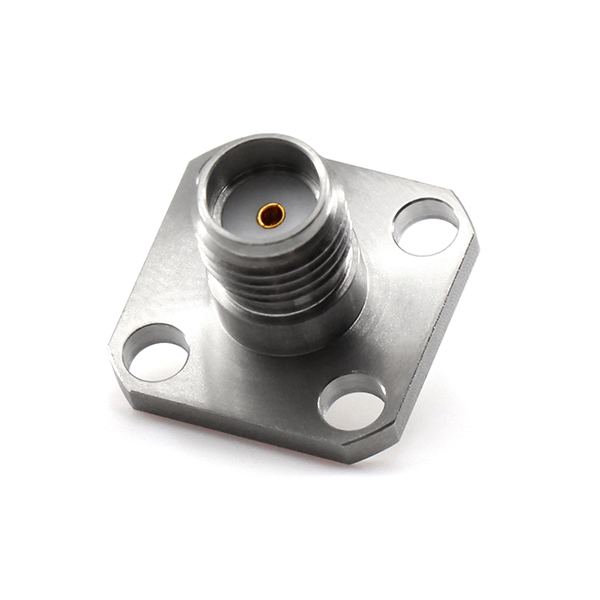 SMA Female Connector panel mount,4 Hole Flange,Direct connection