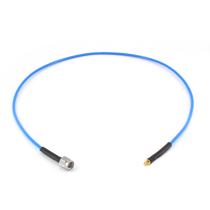 SMAJ-SMPK 18G CR086F Semi-Flexible Interconnect Cable Assembly