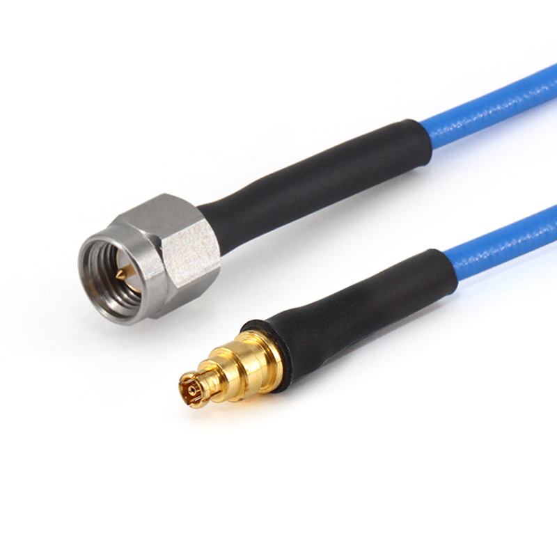 SMAJ-SSMPK 18G CR086F Semi-Flexible Interconnect Cable Assembly