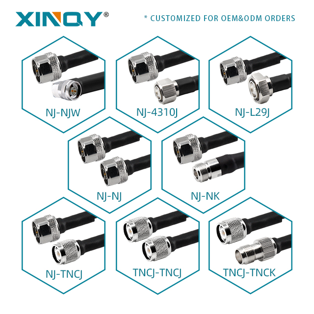 NJ-NJ 6G CMR400 Flexible Cable Assembly