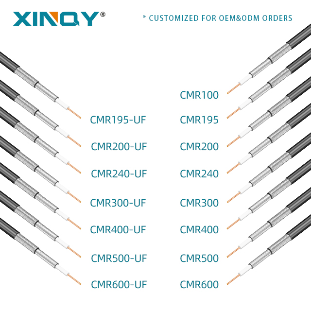 NJ-NJ 6G CMR240-UF Flexible Cable Assembly