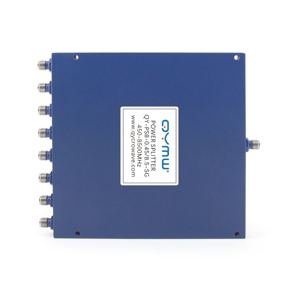 8 Way SMA Power Divider/Combiner 450-8500MHz