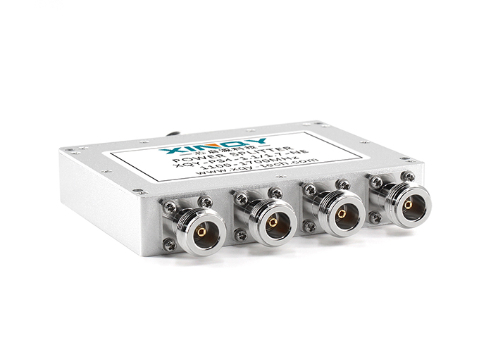 N Power Divider Combiner 4 Way Splitter 1.1-1.7ghz