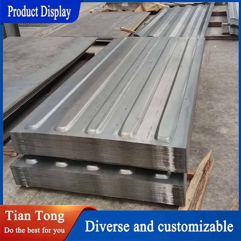Container roof panel