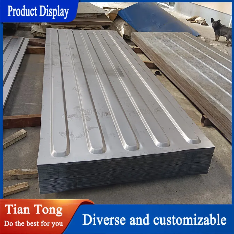 Container roof panel