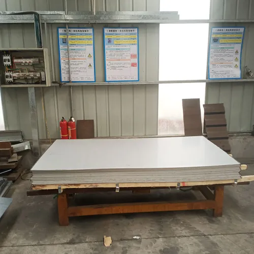 Stainless steel container side panel