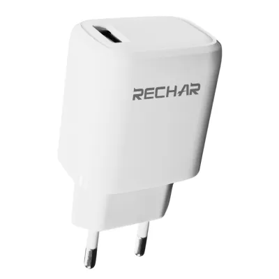 18W Fast Travel USB-A Charger with Quick Charge 3.0