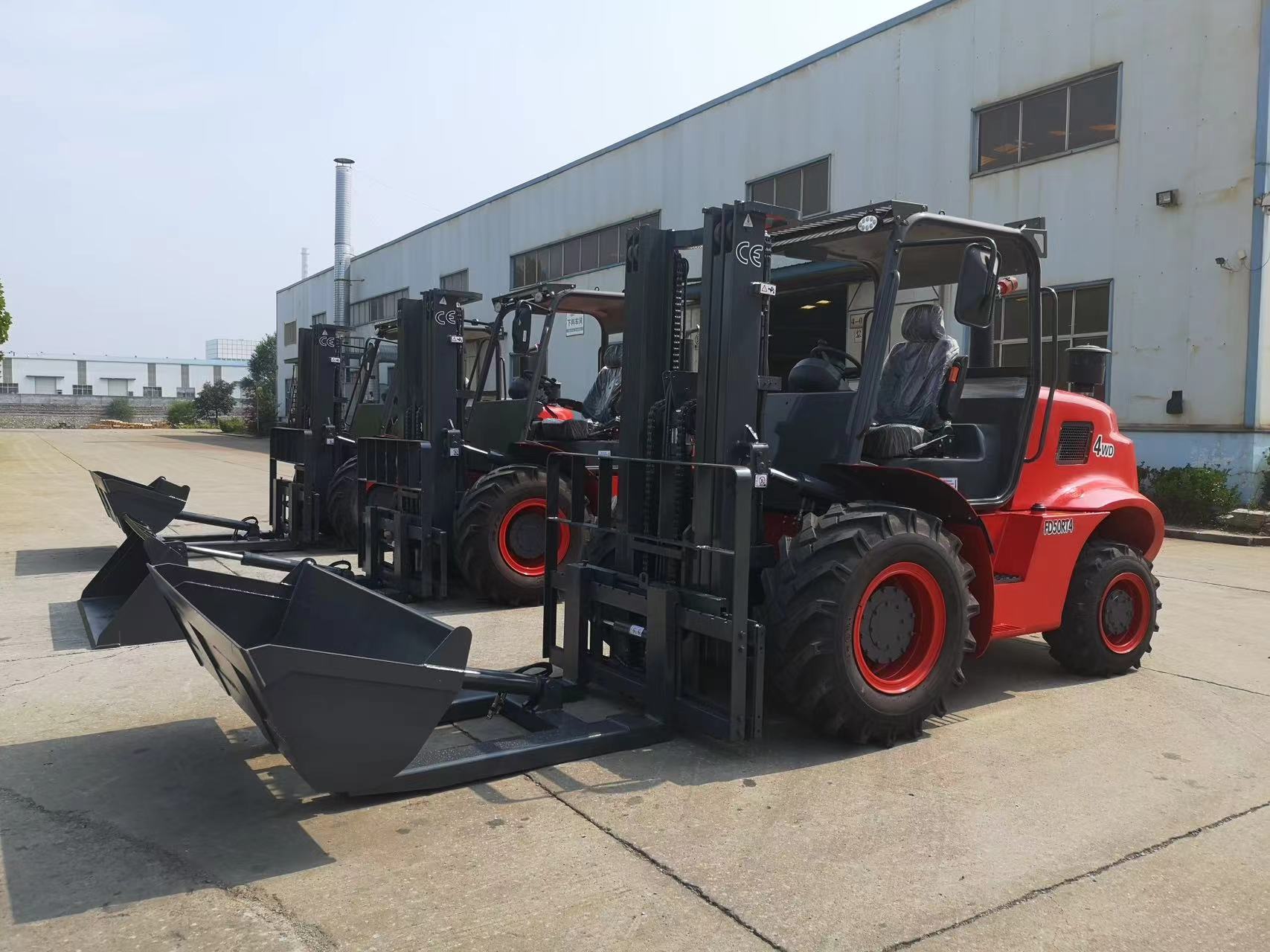5 ton Rough Terrain forklift