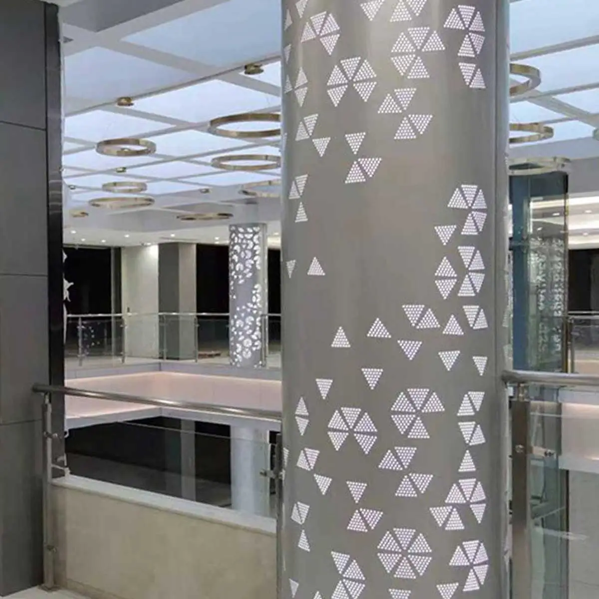 Aluminum Round Column Cover