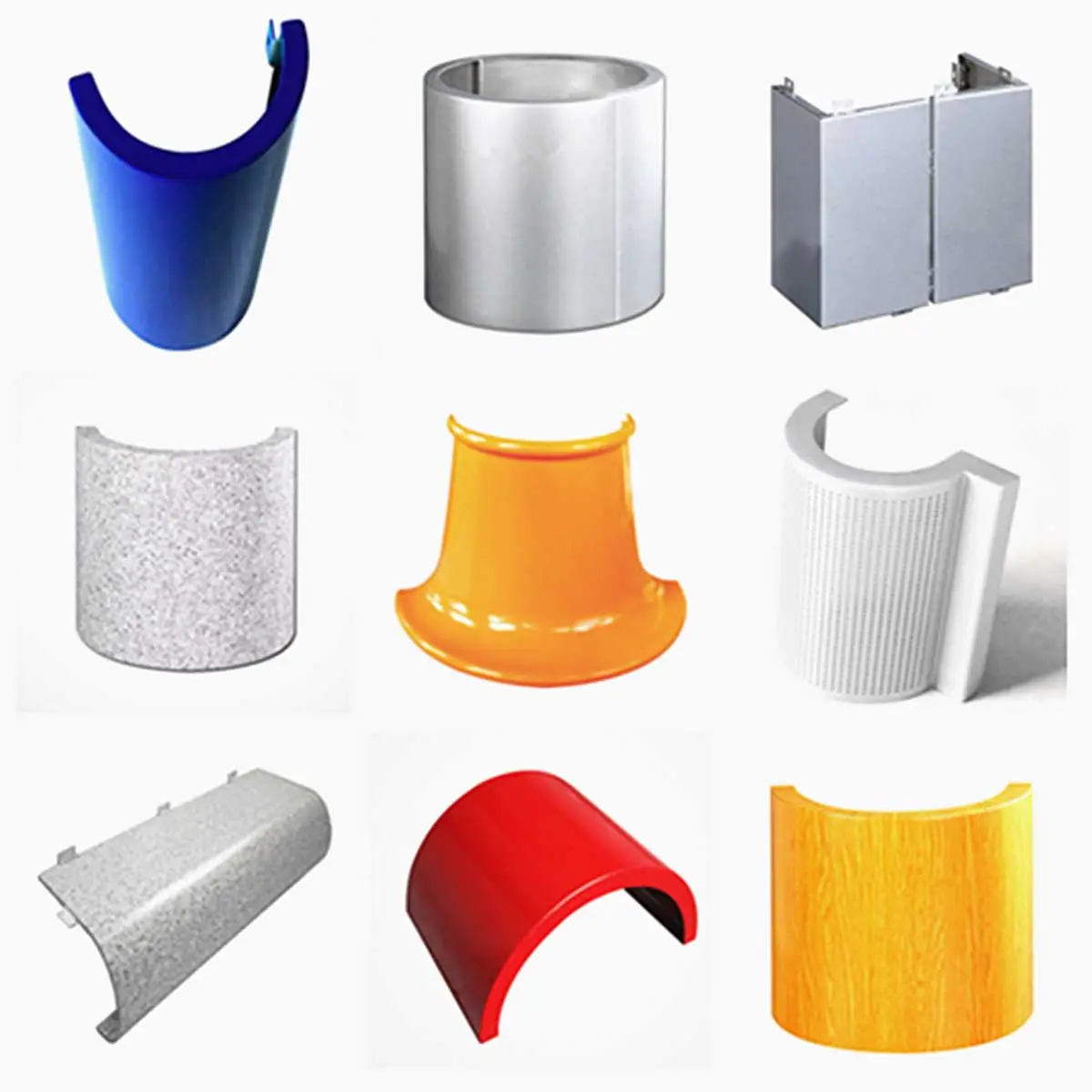 Aluminum Round Column Cover