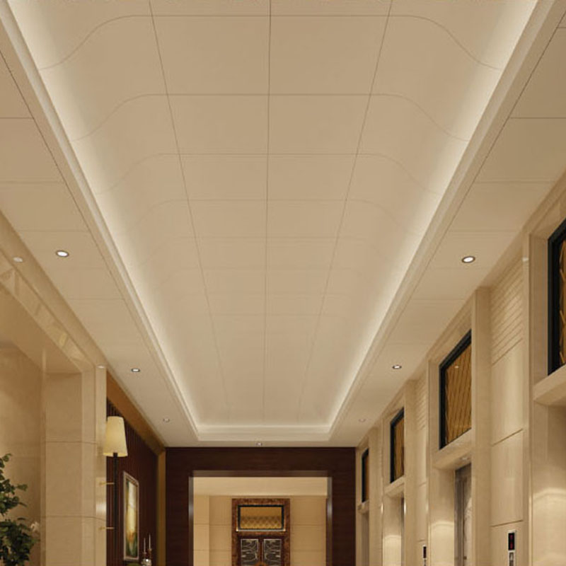 Interior Arc Shape Design Aluminum Curved Ceiling