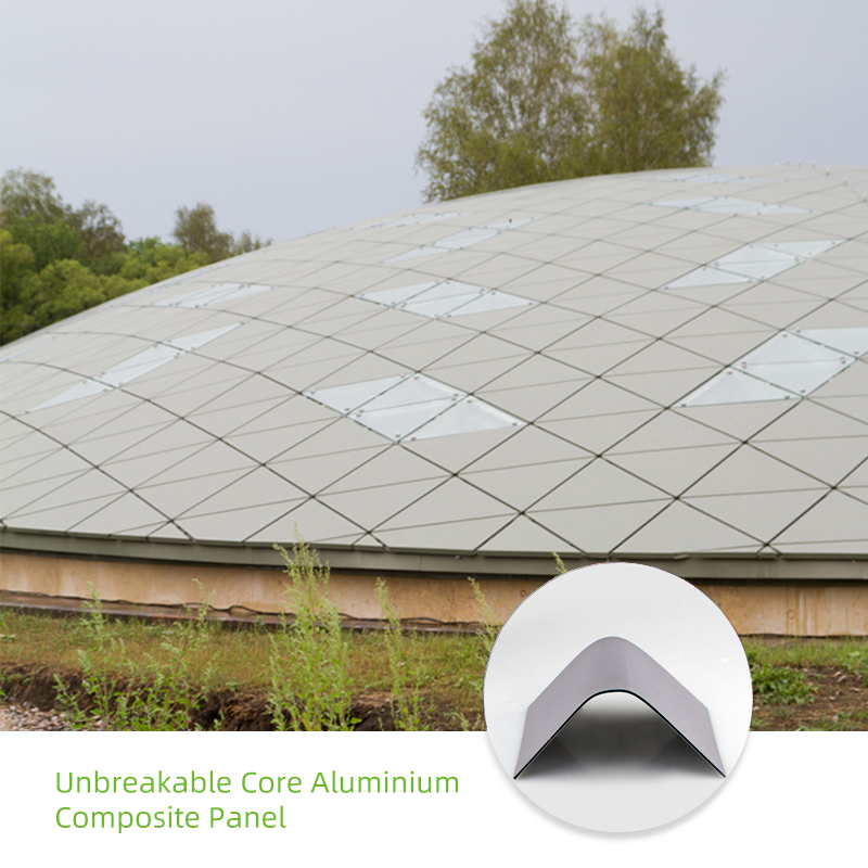 Unbroken Core Aluminum Composite Panel Wall Cladding