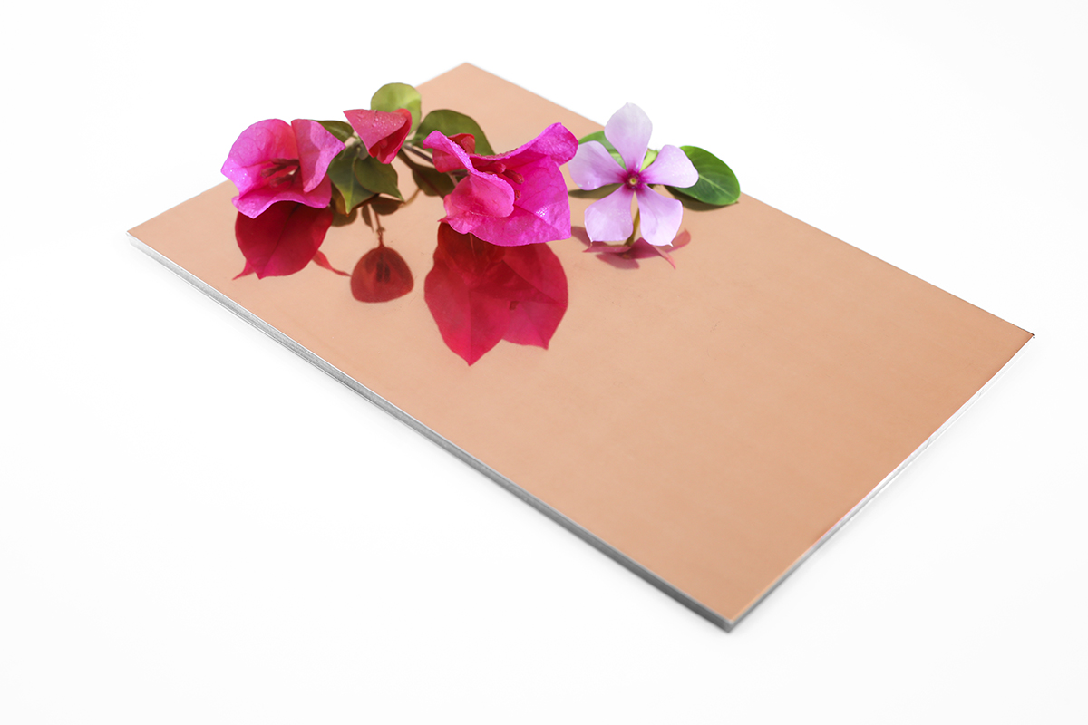 Mirror finish acp sheet aluminum composite panel