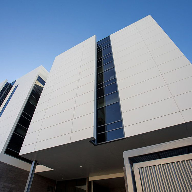 Material and structure of aluminum composite panel