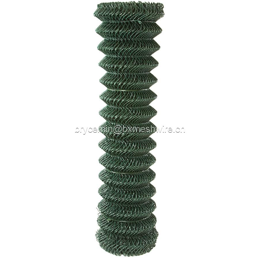 Green Color Chain link Mesh
