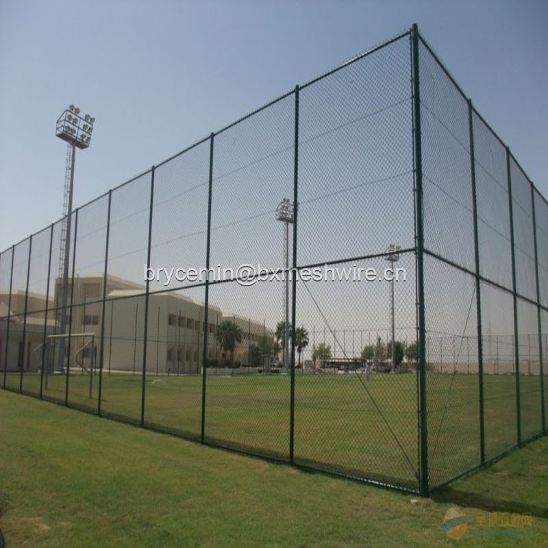 PVC Coated Galvanized Diamond Cyclone Wire Mesh