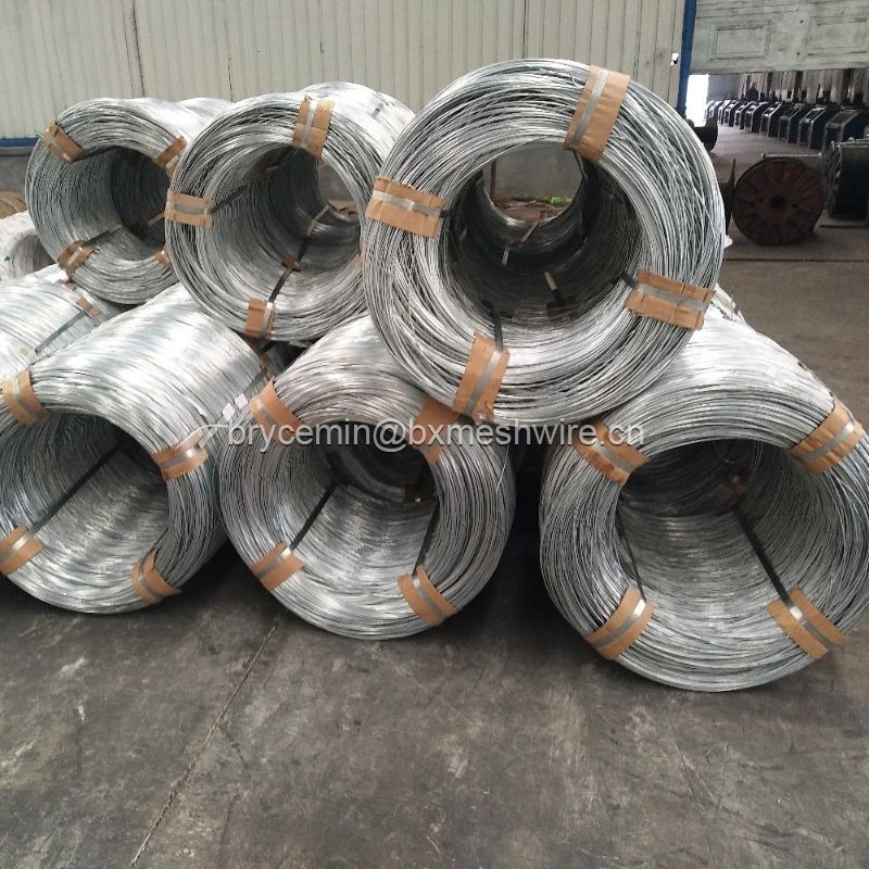 electro galvanized iron wire for weaving wire mesh