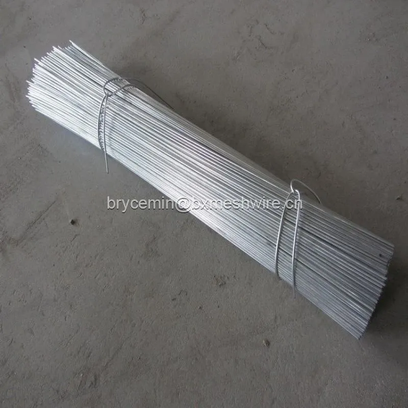 galvanized straight cut wire