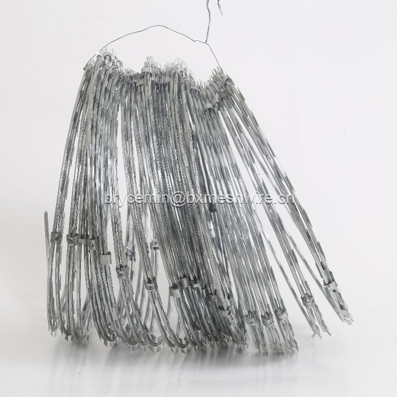 Concertina Galvanized Razor Wire