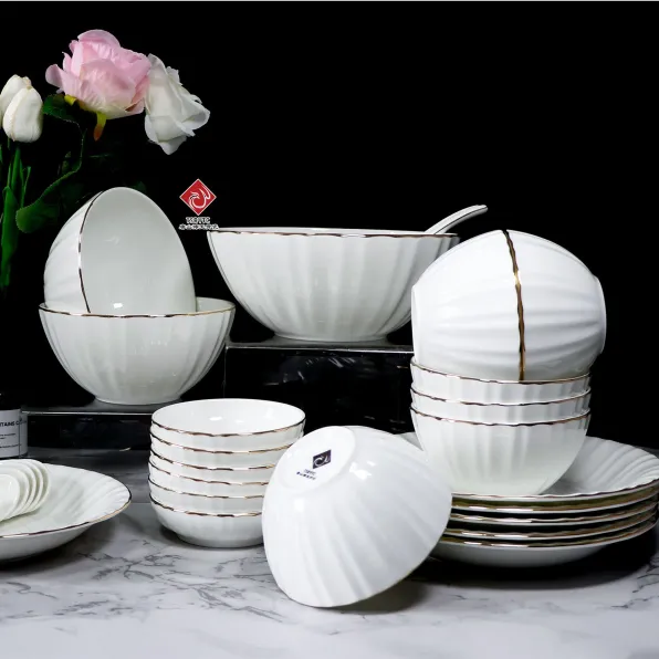 Bone china dinner set
