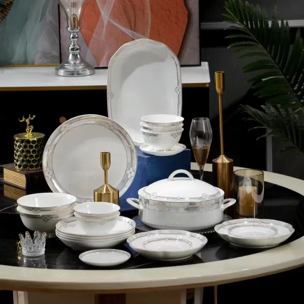 50PCS BONE CHINA DINNER SET