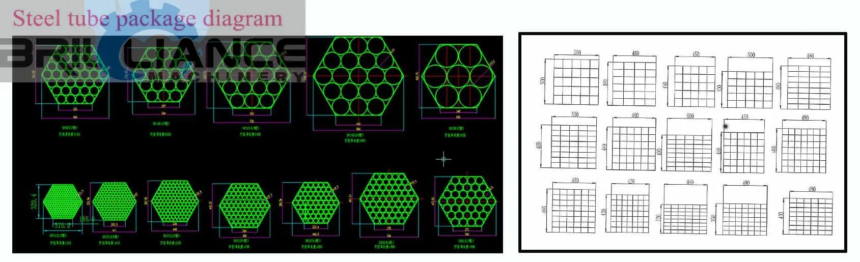 Automatic packing machine for steel pipe