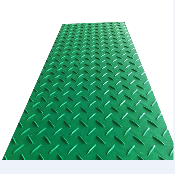 HDPE temporary road access mat