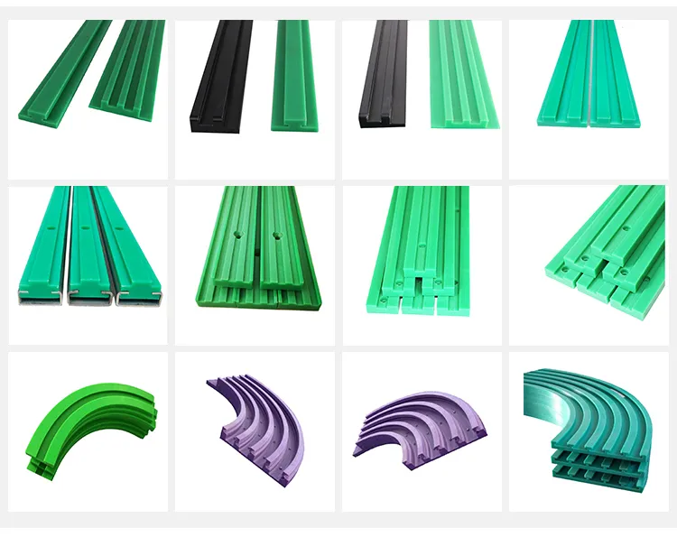 plastic chain guide track rails