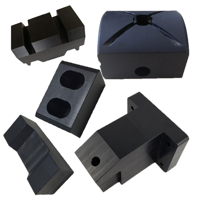 Customized uhmwpe plastic parts UPE slider block