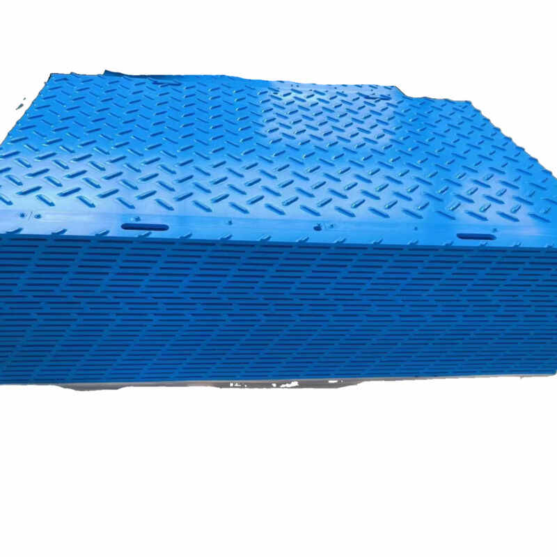 HDPE temporary road access mat