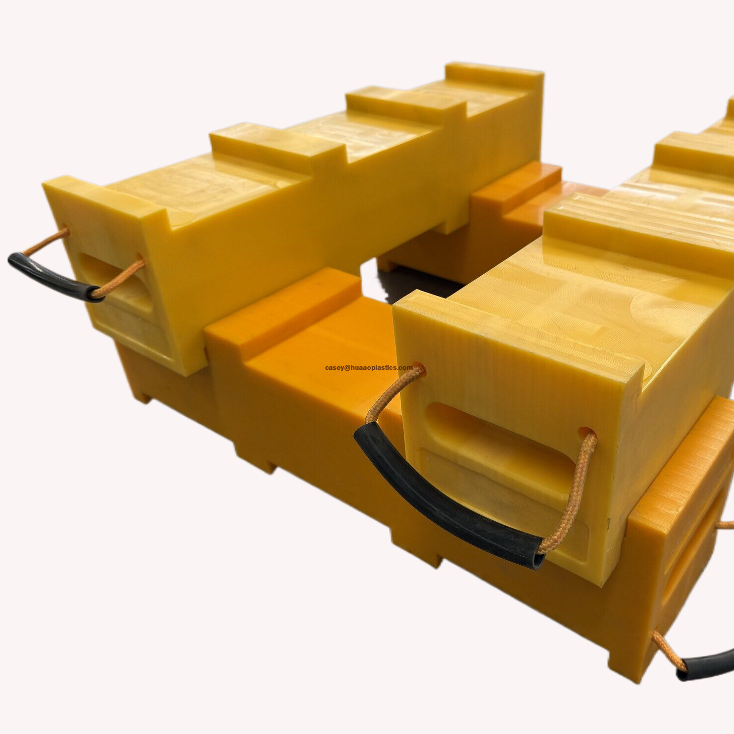 Heavy duty cribbing block