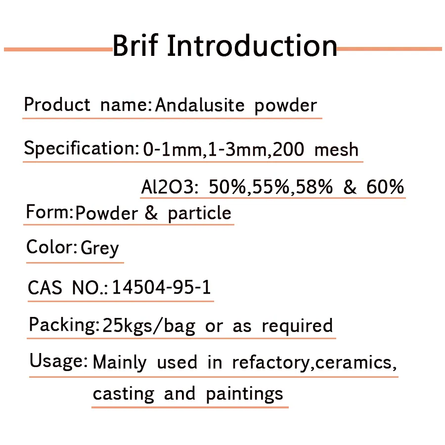 Andalusite Powder