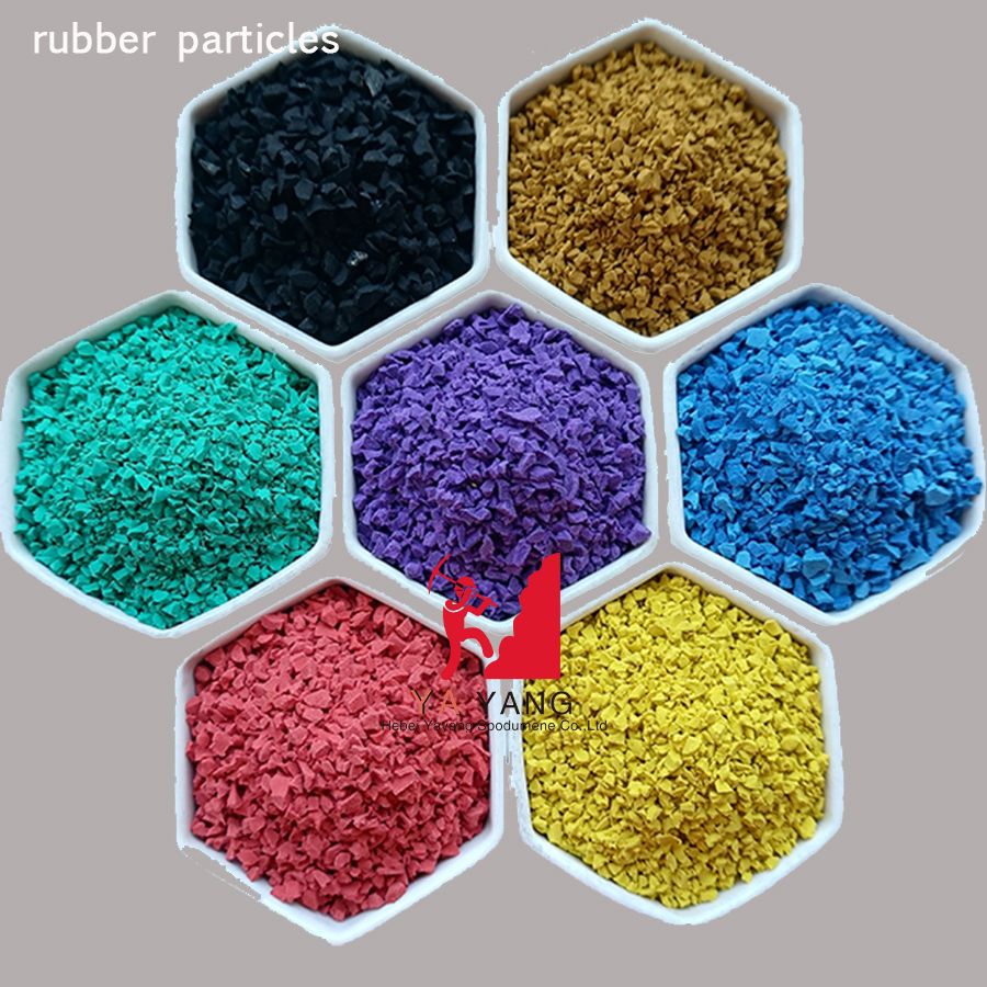 Rubber particles