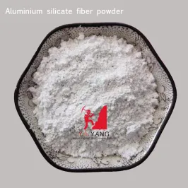 Aluminium silicate fibre powder