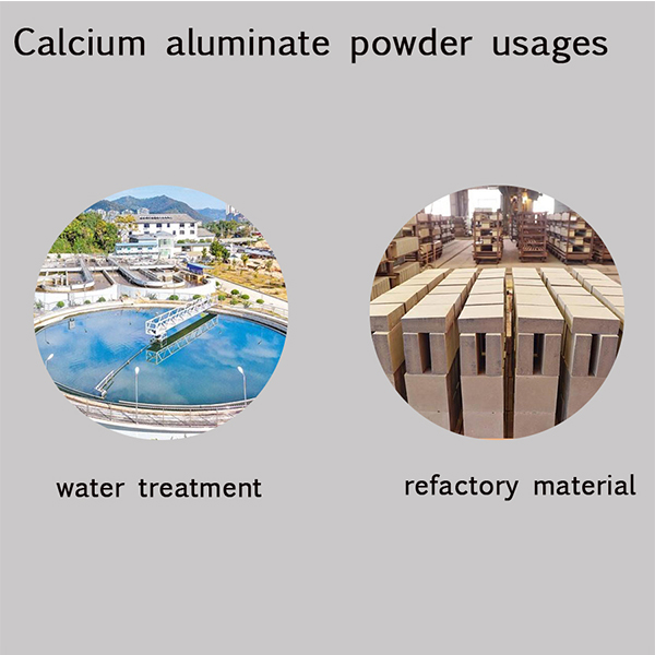 Calcium aluminate powder