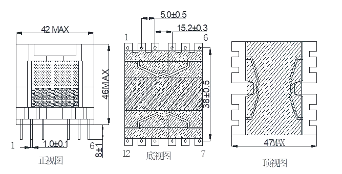 PQ4040 Resonant Transformer - LLC Type