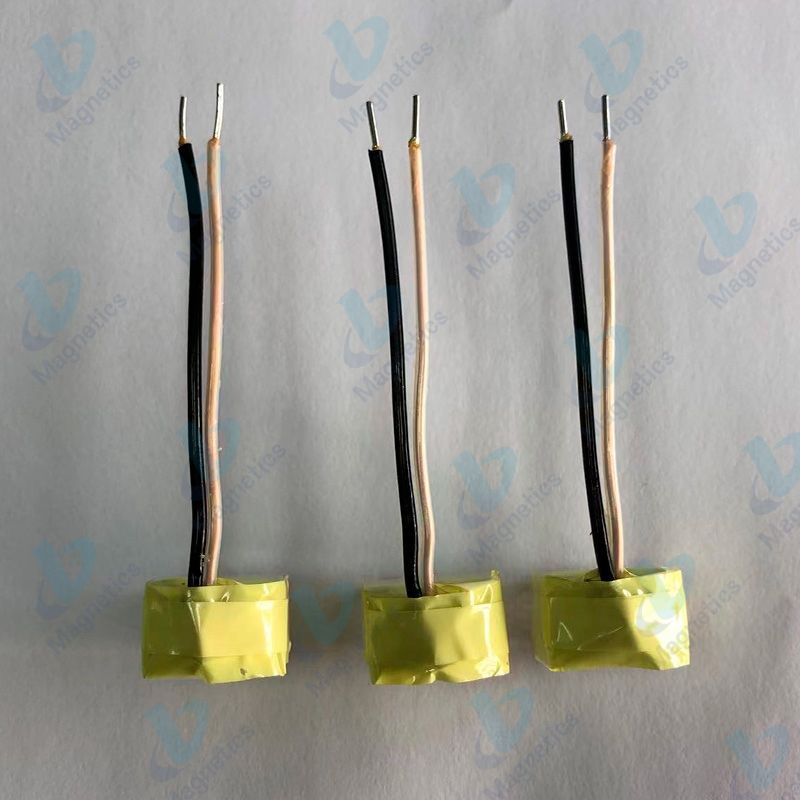 High frequency transformer used in mobile phone charger