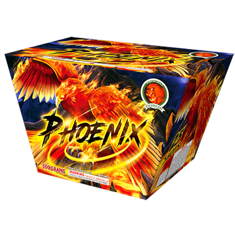 DCF5452 PHOENIX 25 SHOTS CAKE FIREWORKS, FIREWORKS WHOLESALE, 500G ...