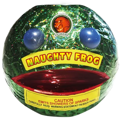 DFF1904 NAUGHTY FROG FOUNTAIN FIREWORKS, CHINA FIREWORKS FACTORY